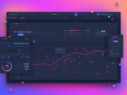 40+ Beautiful Gradient Dashboard UI Designs 2024 - Webgyaani