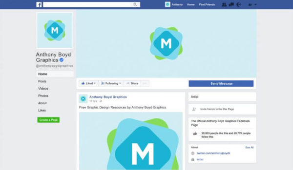 10 Free Facebook Page PSD Templates Download