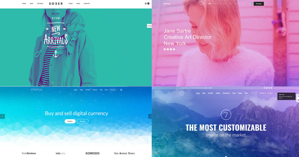 15+ Beautiful Gradient Design WordPress Themes In 2023