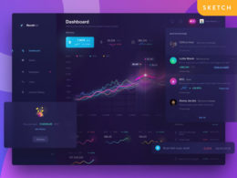 40+ Beautiful Gradient Dashboard UI Designs 2024 - Webgyaani
