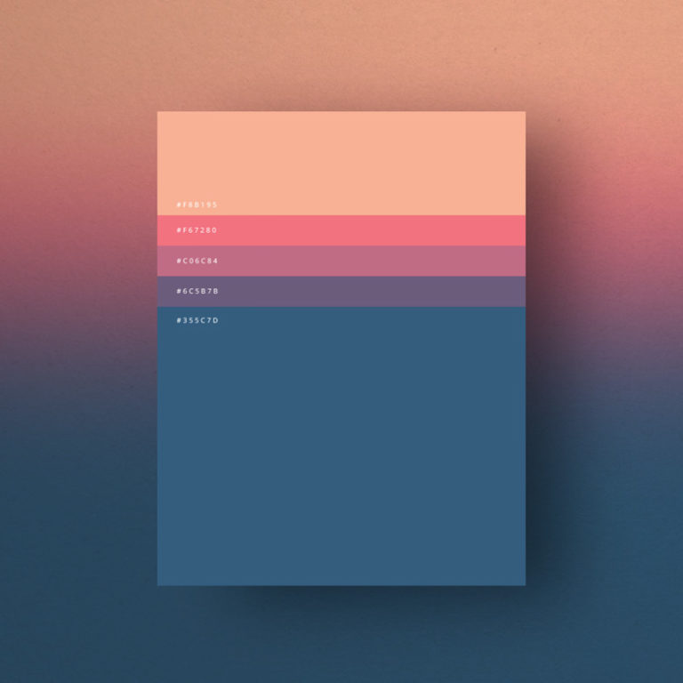 16 Beautiful Flat Color Palettes For UI/UX Designers