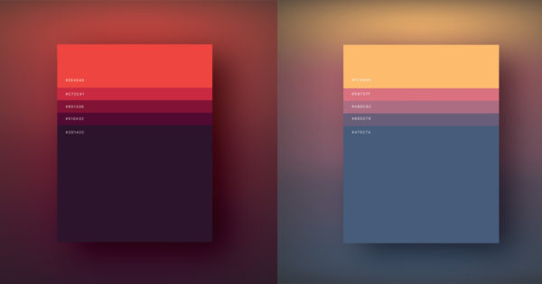 16 Beautiful Flat Color Palettes For UI/UX Designers