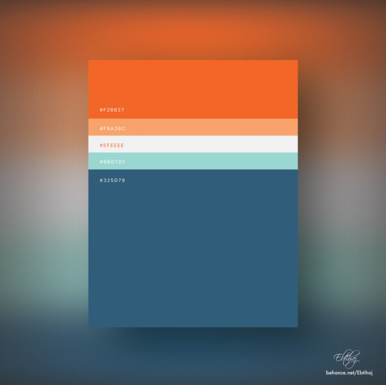 16 Beautiful Flat Color Palettes For UI/UX Designers