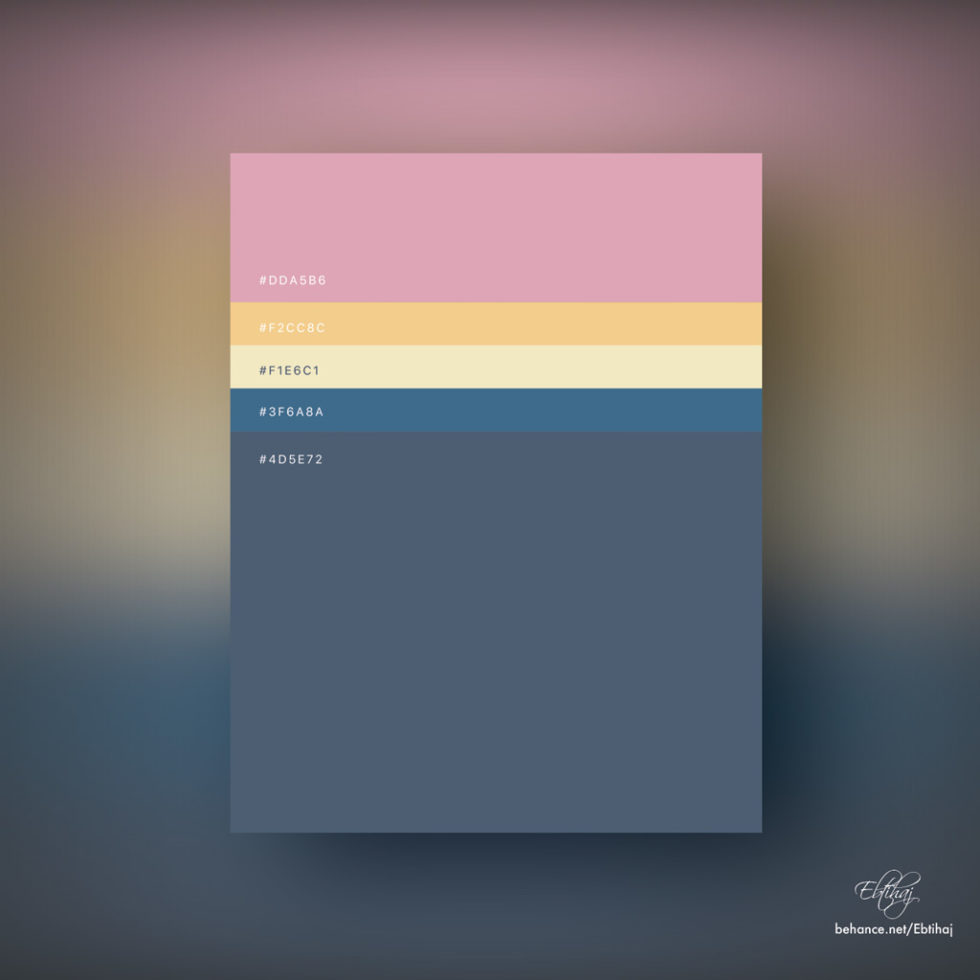 16 Beautiful Flat Color Palettes For UI/UX Designers