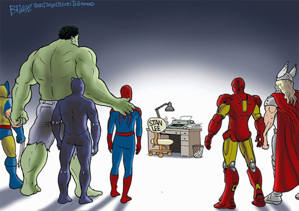 16 Amazing Art Tribute To Marvel Comic Book Legend Stan Lee