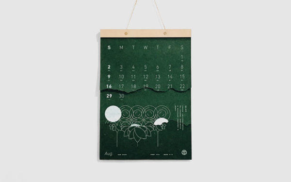 20 Creative Calendar Design Ideas For 2020 - Webgyaani