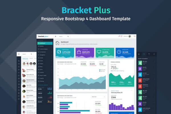 20+ Best Bootstrap Admin Dashboard Templates of 2022 - Webgyaani