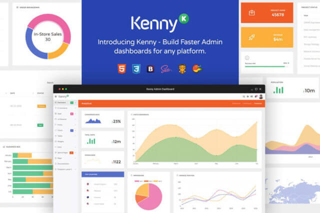 20+ Best Bootstrap Admin Dashboard Templates of 2022 - Webgyaani