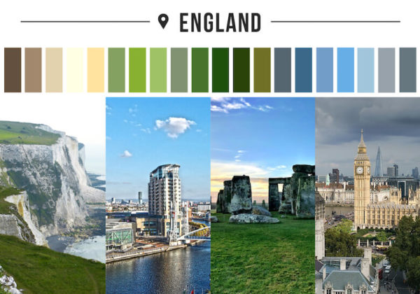 Beautiful Color Palettes Of Countries From Around The World - Webgyaani