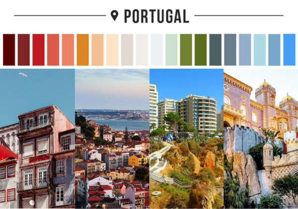 Beautiful Color Palettes Of Countries From Around The World - Webgyaani