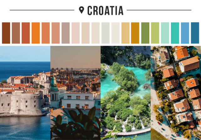 Beautiful Color Palettes Of Countries From Around The World - Webgyaani