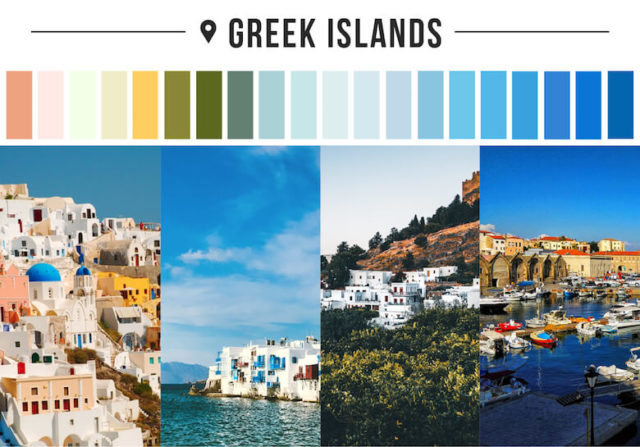 Beautiful Color Palettes Of Countries From Around The World - Webgyaani