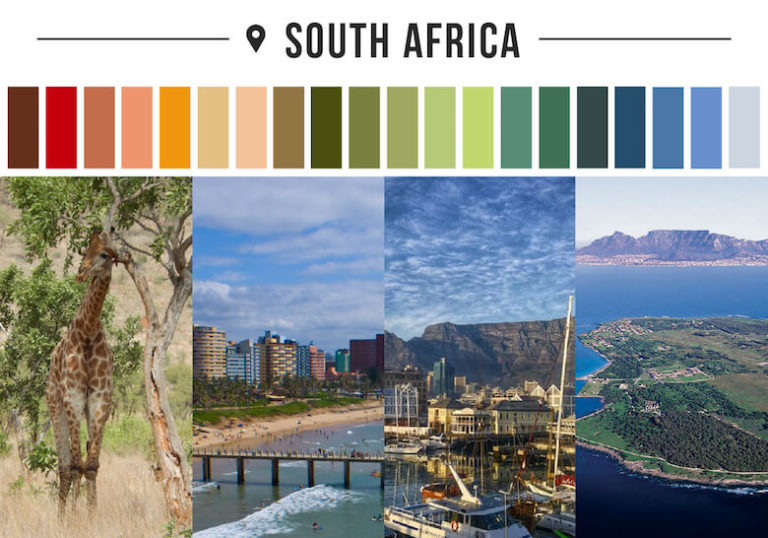 Beautiful Color Palettes Of Countries From Around The World - Webgyaani