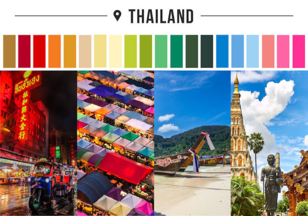 Beautiful Color Palettes Of Countries From Around The World - Webgyaani