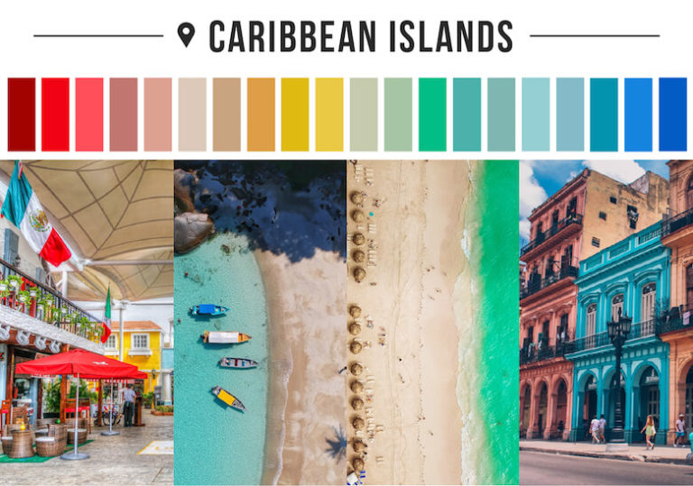 Beautiful Color Palettes Of Countries From Around The World - Webgyaani