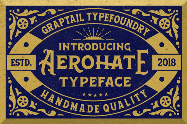 20 Best Vintage Label Design Fonts For Designers - Webgyaani
