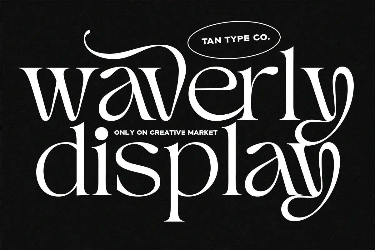 20+ Unique Surreal Wavy Fonts - Webgyaani
